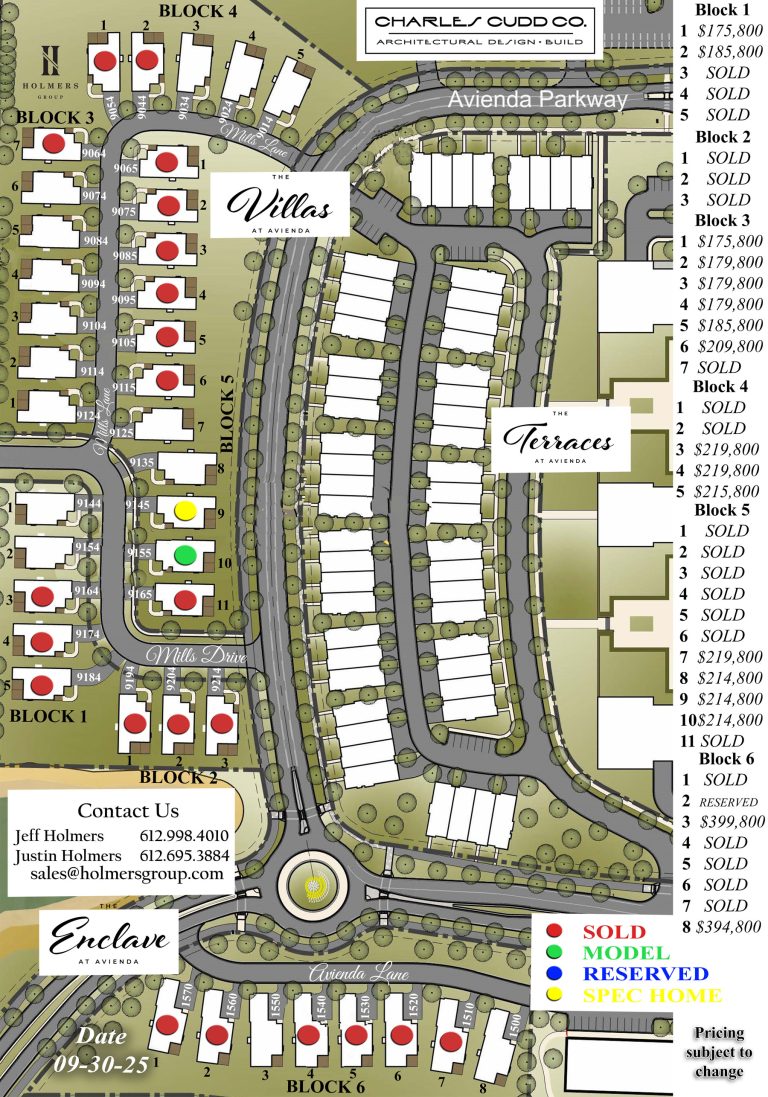 Chanhassen New Home Lots | Avienda Village | Charles Cudd Co.