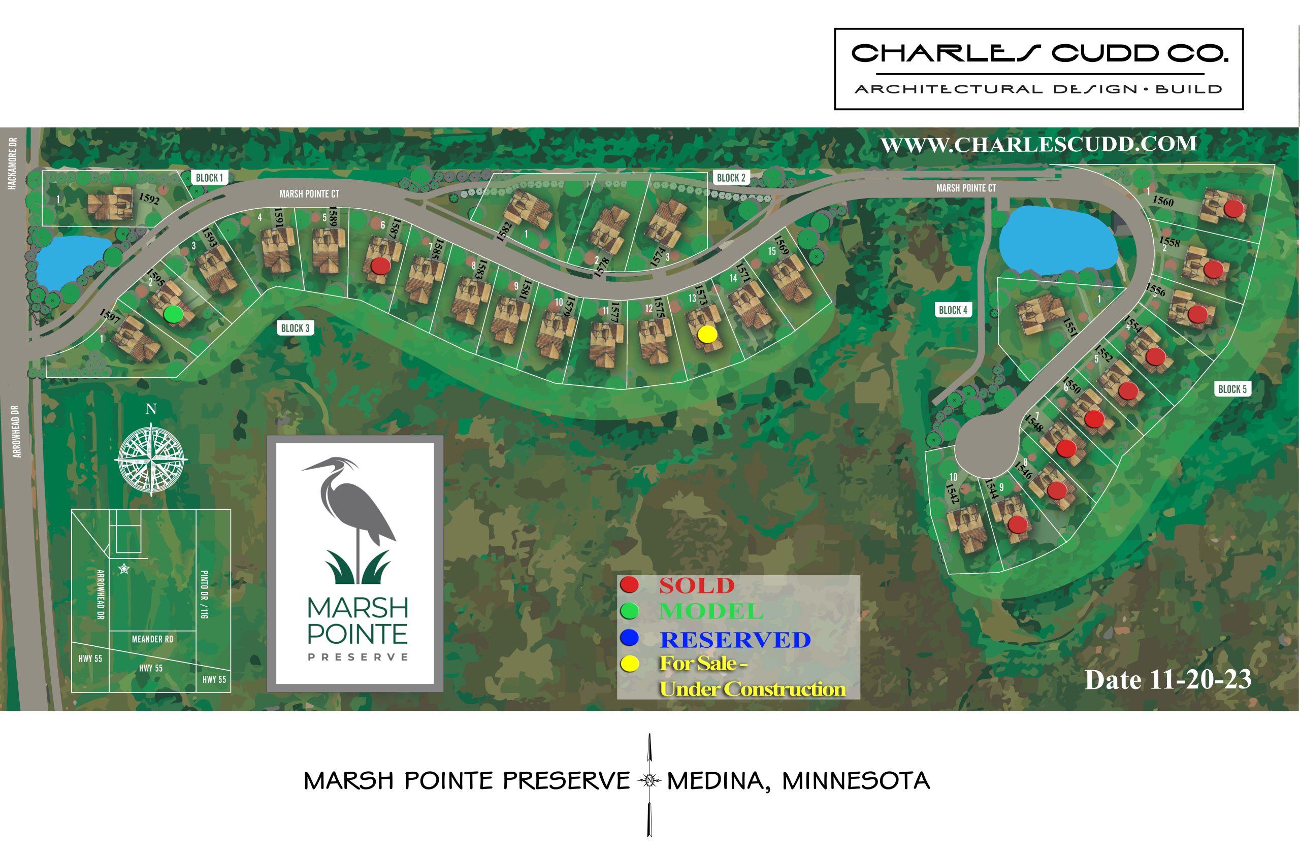 Marsh Pointe Preserve – Medina, MN - Charles Cudd Custom Home Builders